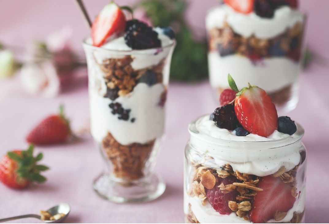 Layered Yoghurt Parfaits | Mace