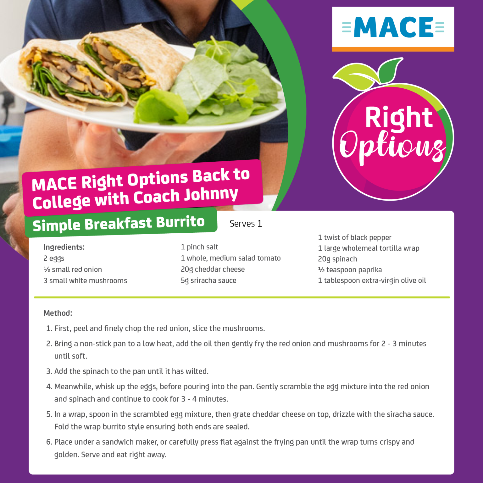 MACE Right Options | Mace